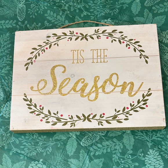 Ashland | Holiday | Nwt Ashland Christmas Wooden Sign | Poshmark